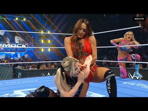 (2/2) The Bella Twins vs Alexa Bliss & Charlotte Flair: SmackDown March 27 2026