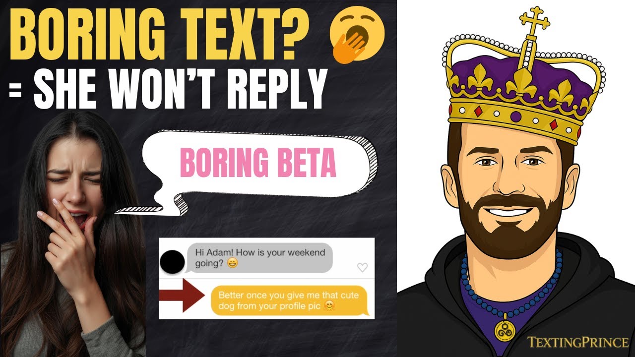When She Sends You a Boring Message Online (text examples) - YouTube