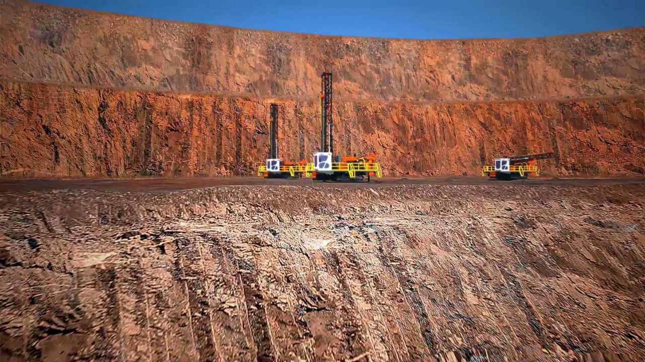 Blasting Procedure Animation without the boom - YouTube