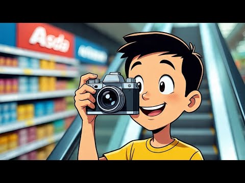 Riding the Asda escalator in Weymouth - YouTube