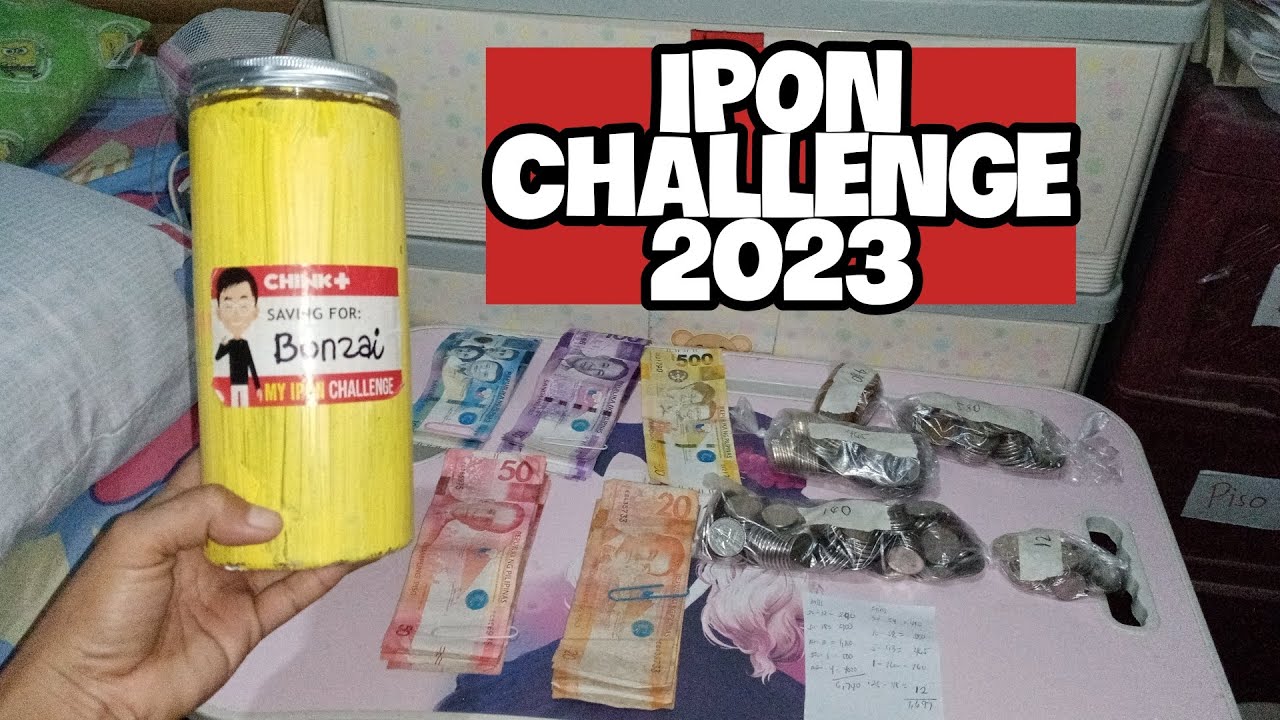 IPON CHALLENGE 2023- 6 MONTHS SAVINGS - YouTube