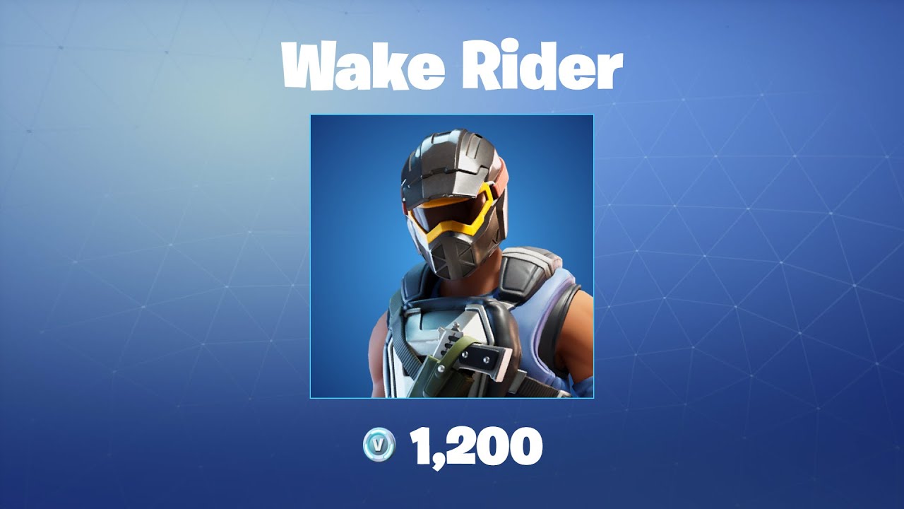 Wake Rider | Fortnite Outfit/Skin - YouTube