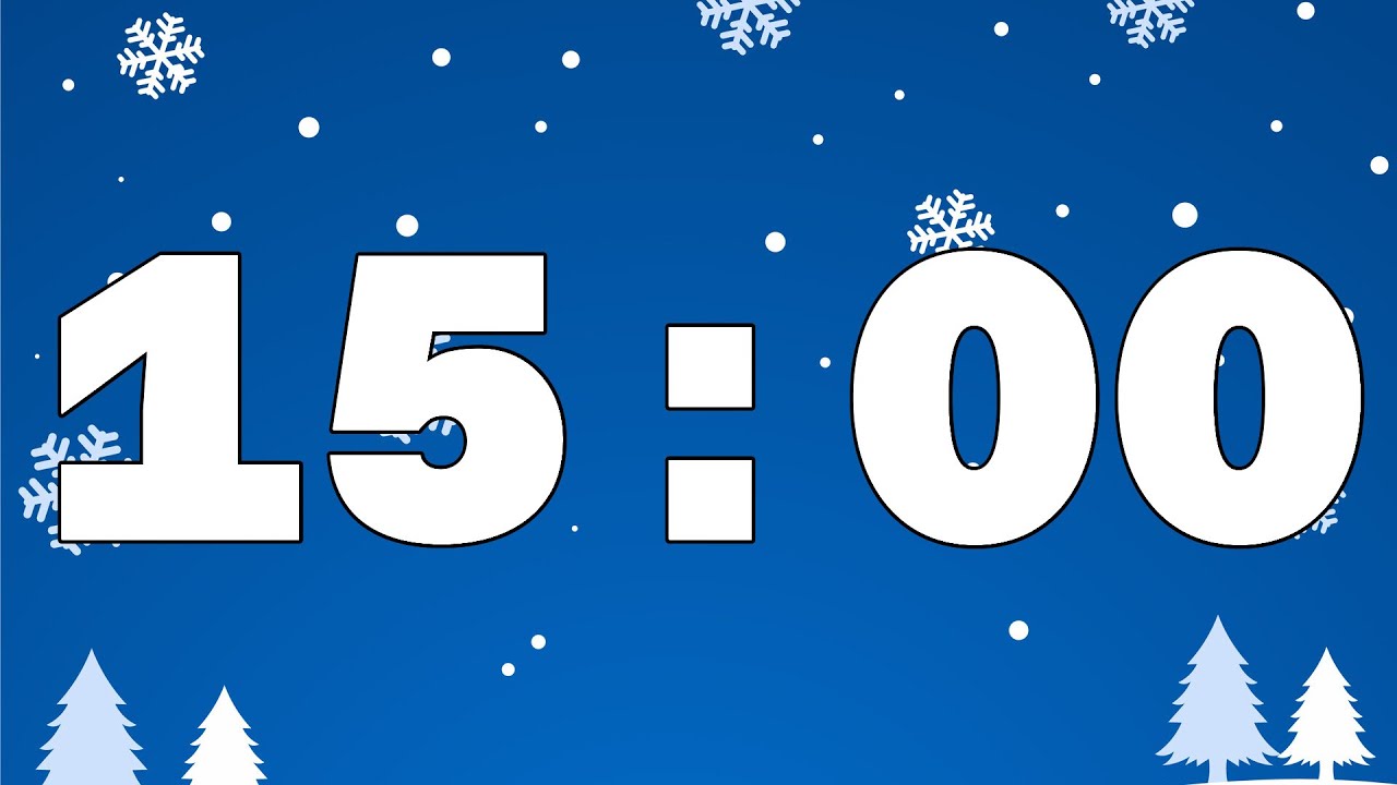 15:00 Winter Countdown Timer - YouTube