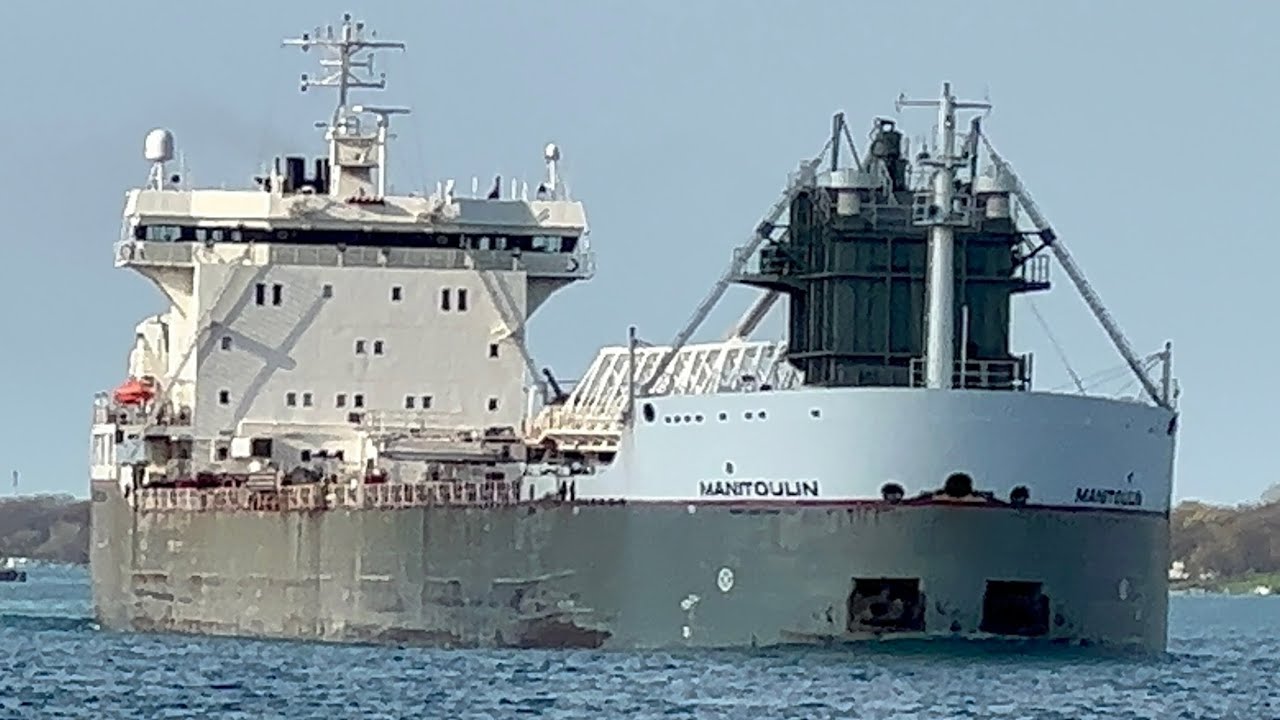 Manitoulin Freighter Salute - YouTube