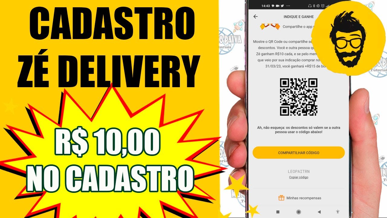 Cadastro Zé Delivery, como Fazer? | Passo a Passo! - YouTube
