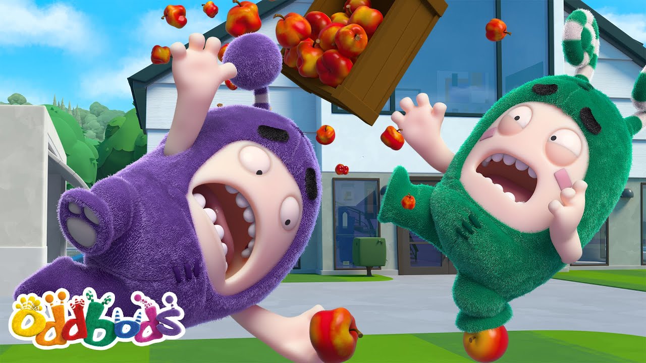 NEW Bad Apple | Oddbods Full Episode | Funny Cartoons for Kids - YouTube