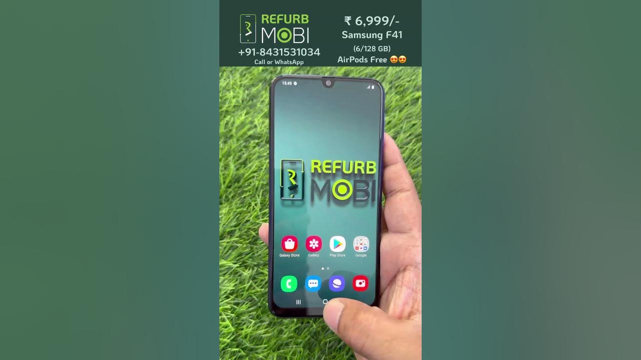 Samsung F41 (6/128 GB) Full Kit + AirPods Pro Free 😍😍 - YouTube