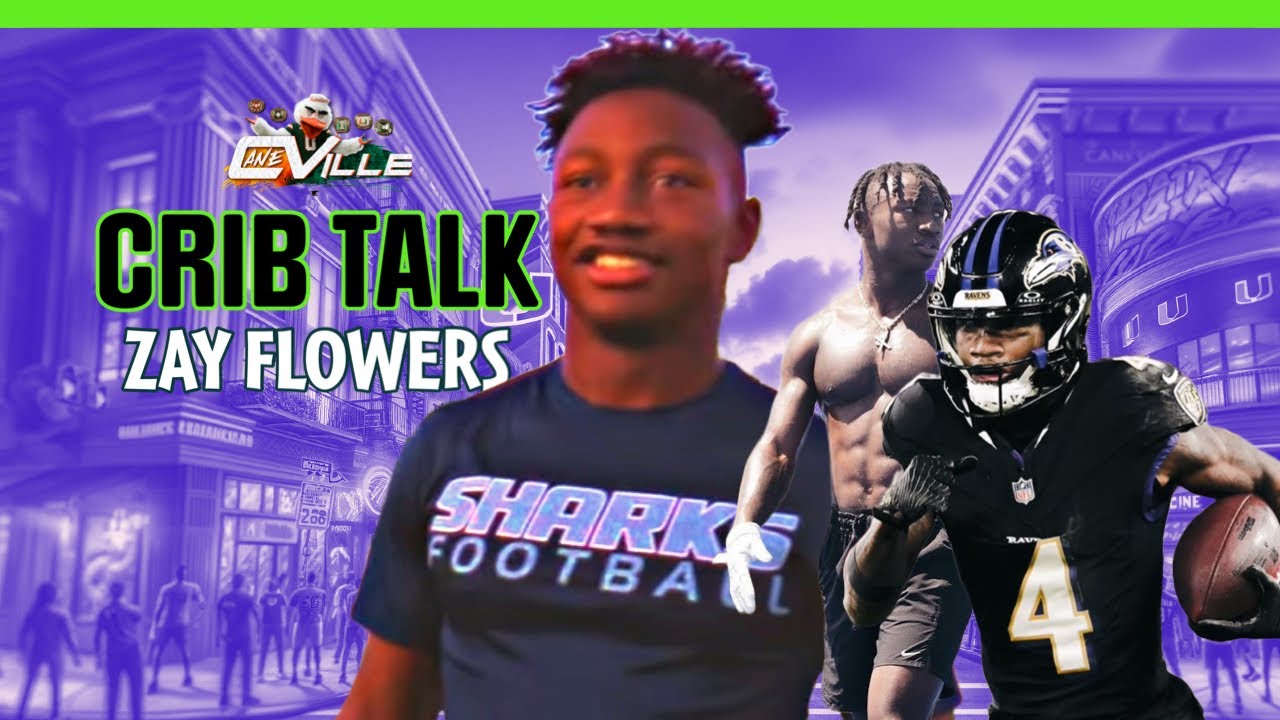 Zay Flowers Baltimore Ravens wr highschool confession | Lance Guidry ...