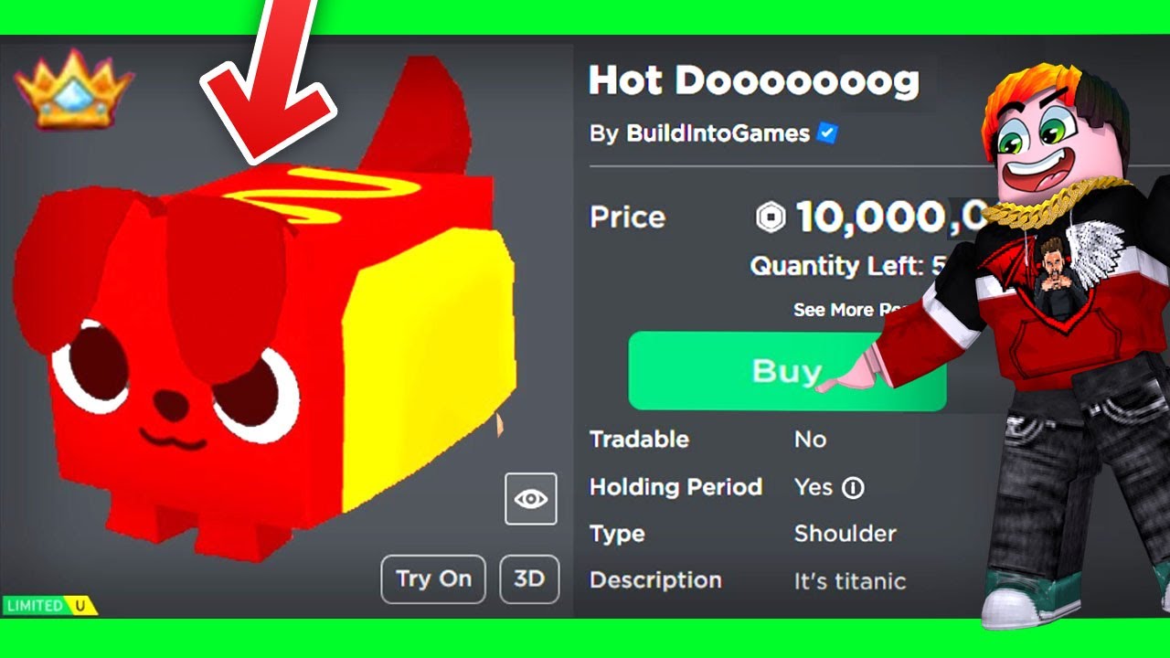CE TREBUIE sa FACI sa IEI Noul Titanic Hot Dog IEFTIN in Pet Simulator ...