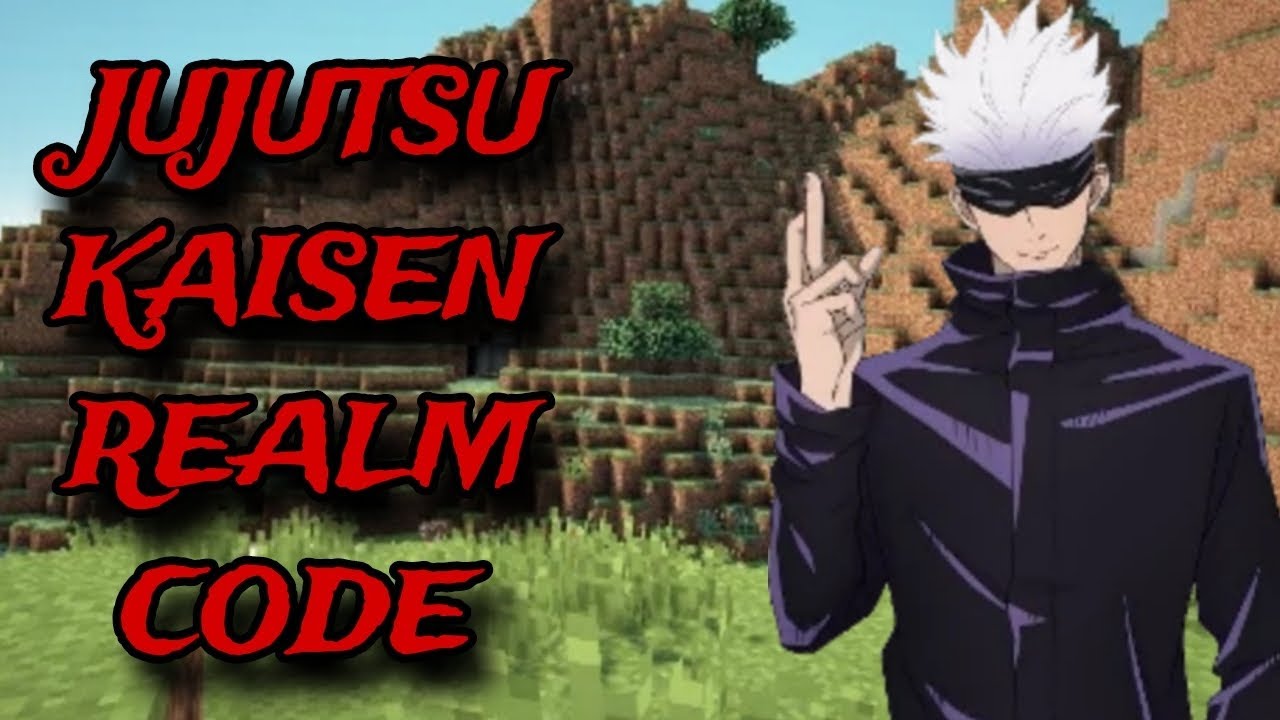 *NEW* BEST JUJUTSU KAISEN REALM CODE FOR MINECRAFT BEDROCK EDITION ...