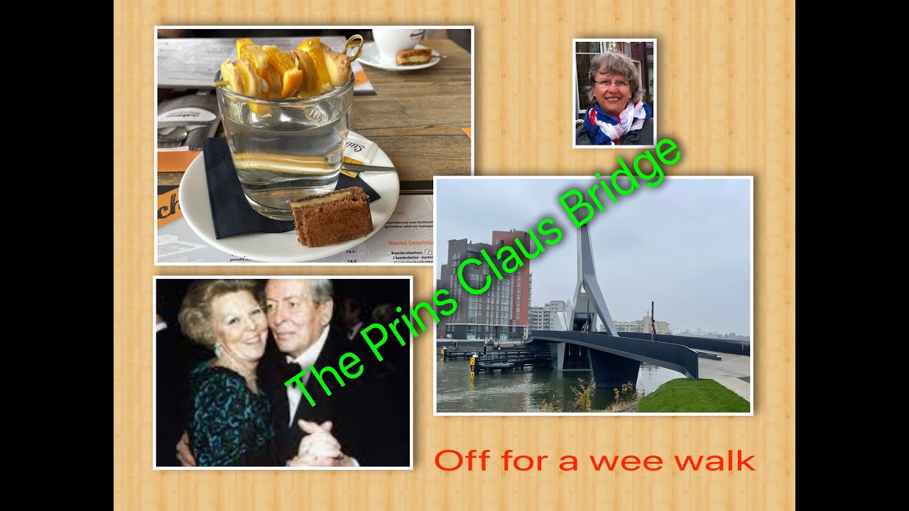 The Prins Claus bridge| New bridge| Dordrecht - YouTube