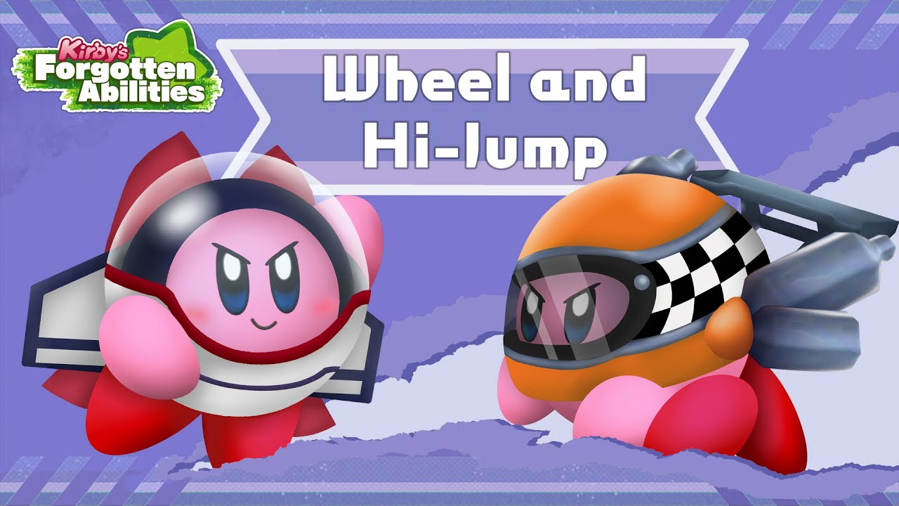 I Gave Evolutions to WHEEL and HI-JUMP in Kirby and the Forgotten Land ...