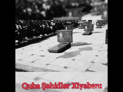 Quba Şəhidlər Xiyabanı.