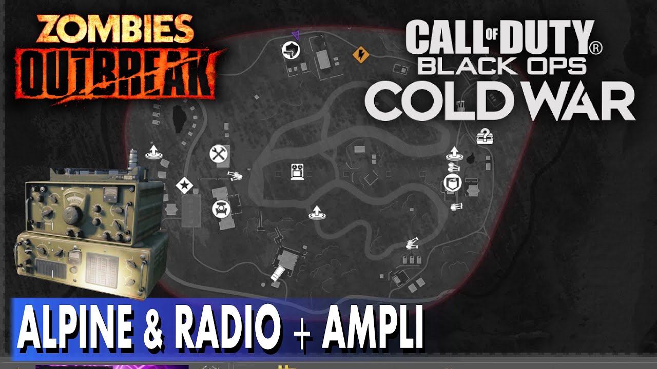 OÙ TROUVER LA RADIO - ALPINE / OUTBREAK CALL OF DUTY COLD WAR - MODE ...