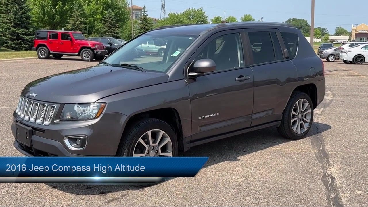 2016 Jeep Compass High Altitude Sport Utility P22380A St. Paul ...