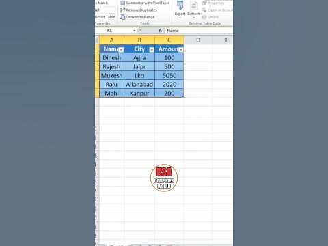 Shortcut Keys for Excel Table Formatting #shirtcutkeys #excel #msexcel #tableformatting #shorts ...