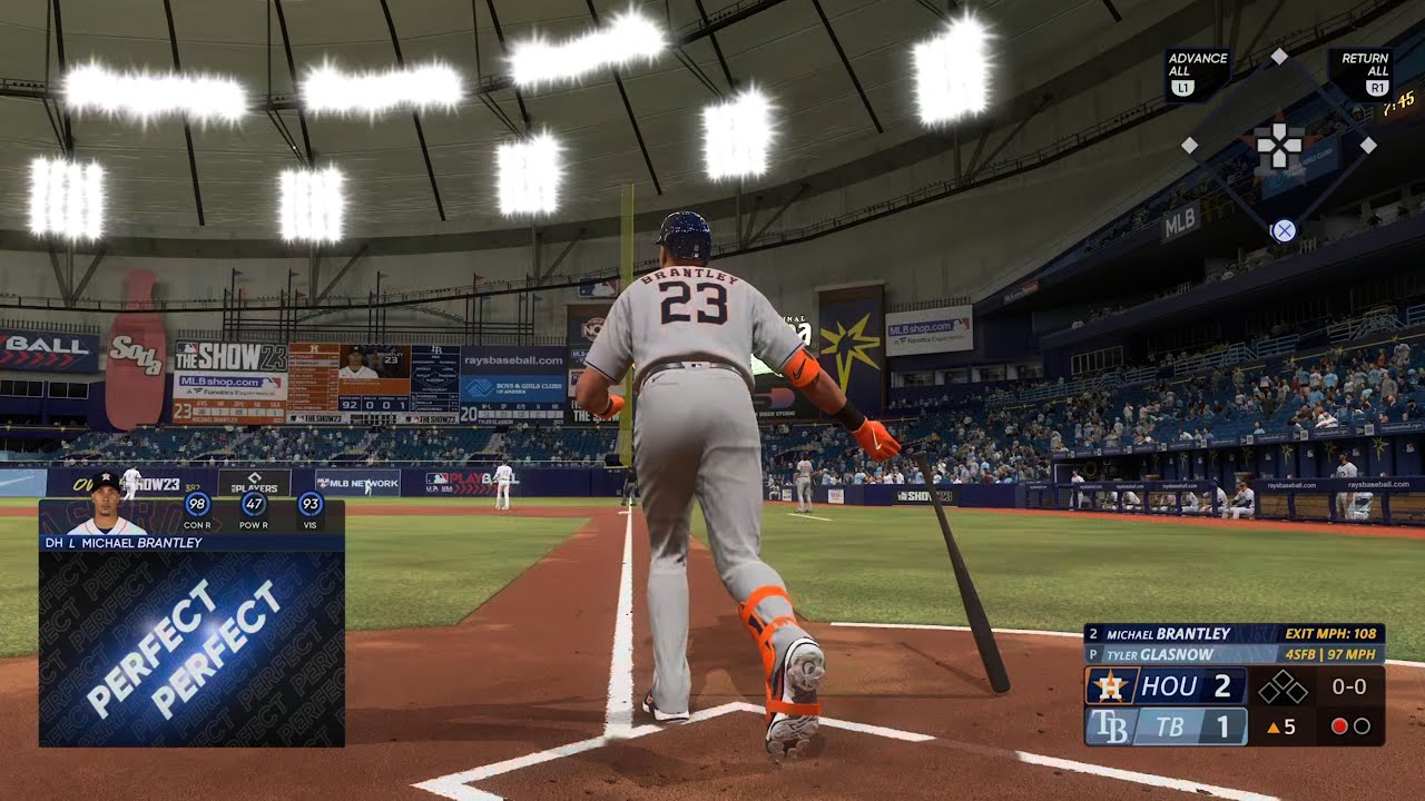 Brantley Hit His First Home Run Of The Season!!! | Houston Astros ...