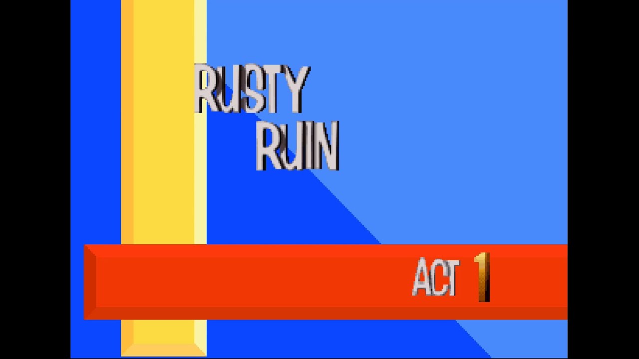 Sonic 3D Blast - Rusty Ruin Zone - YouTube