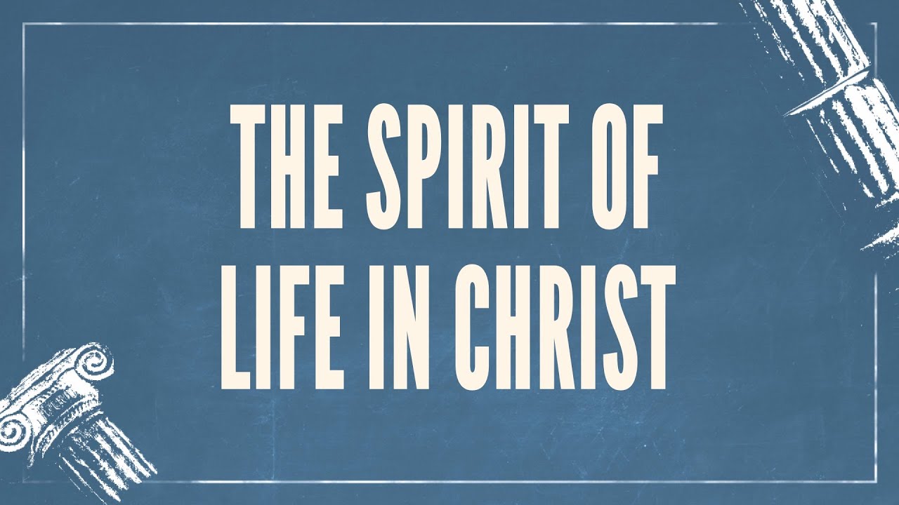 The Spirit of Life in Christ | Neil Eaton - YouTube
