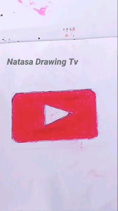 How To Drawing YouTube Logo #youtubelogo #youtubelogomaker #drawing # ...