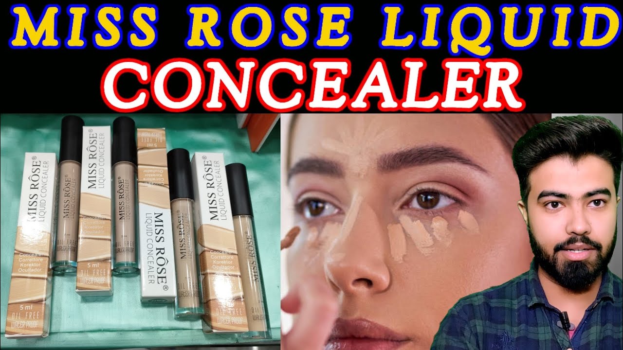 Miss Rose Concealer | Miss Rose Concealer Shades | Ivory 6 | Natural ...