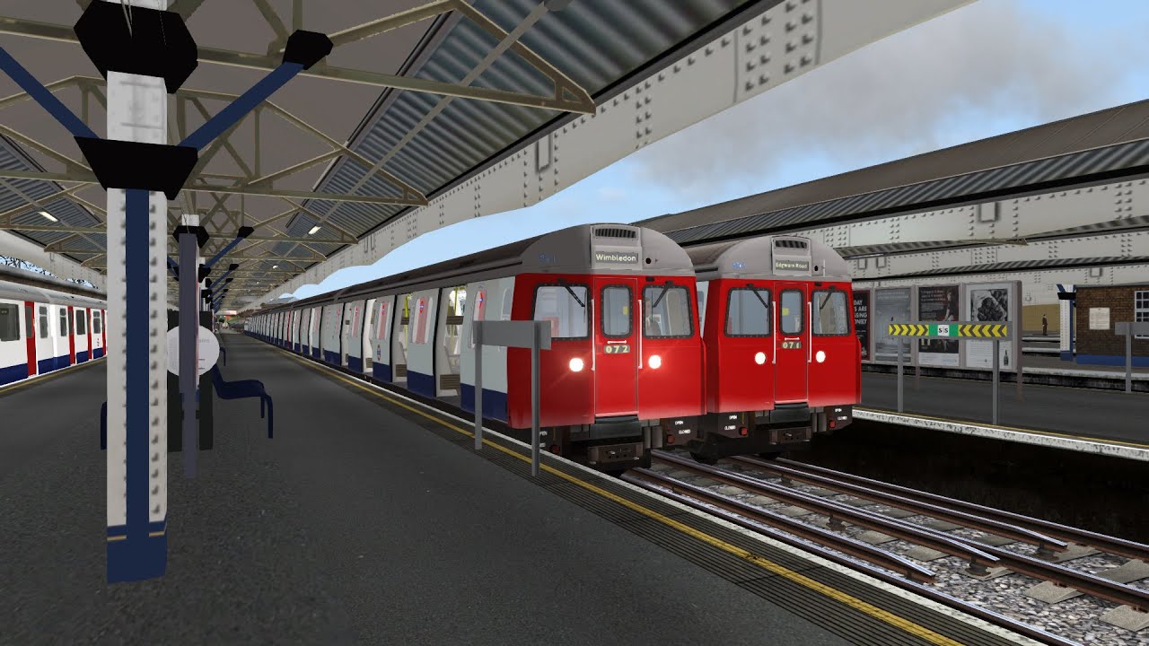 Train Simulator Classic: District Line | 13:25 Edgware Road - Wimbledon ...