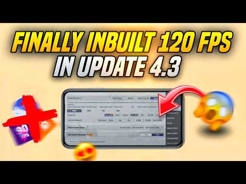 how to unlock 120 fps in pubg 4.3 update 🔥 | unlock 120fps in anyphone | 120fps unlock in pubg/bgmi.