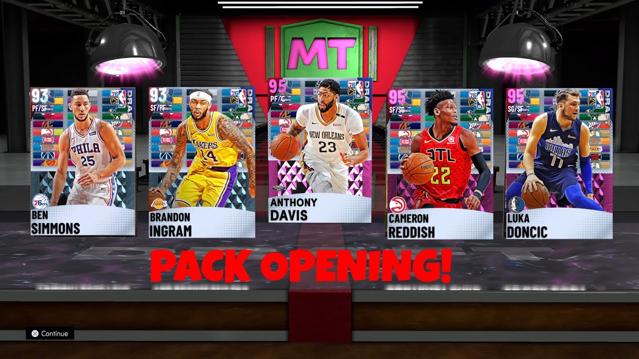 NBA *DRAFT* PACK OPENING! OUR LUCK CONTINUES! ( NBA 2K21 MYTEAM ) - YouTube