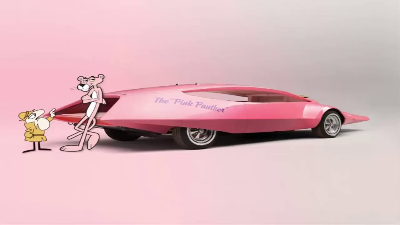 Auto de la Pantera Rosa Papercraft Gratis - YouTube
