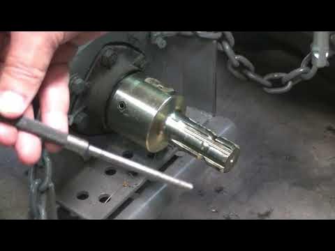 How and Why to install a Tractor PTO Overrunning Clutch - YouTube