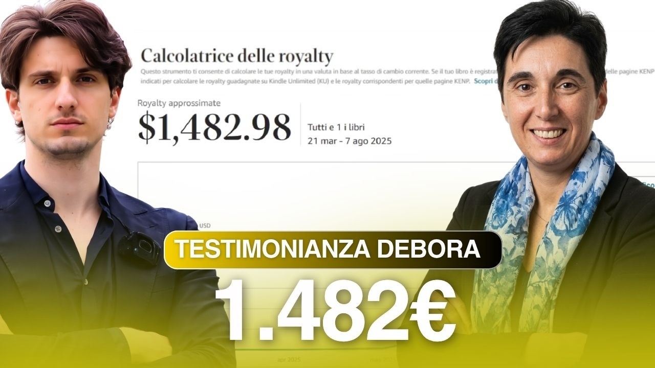 Debora Genera 1.482€ grazie ai Libretti su Amazon - Gabriele Stoppello ...