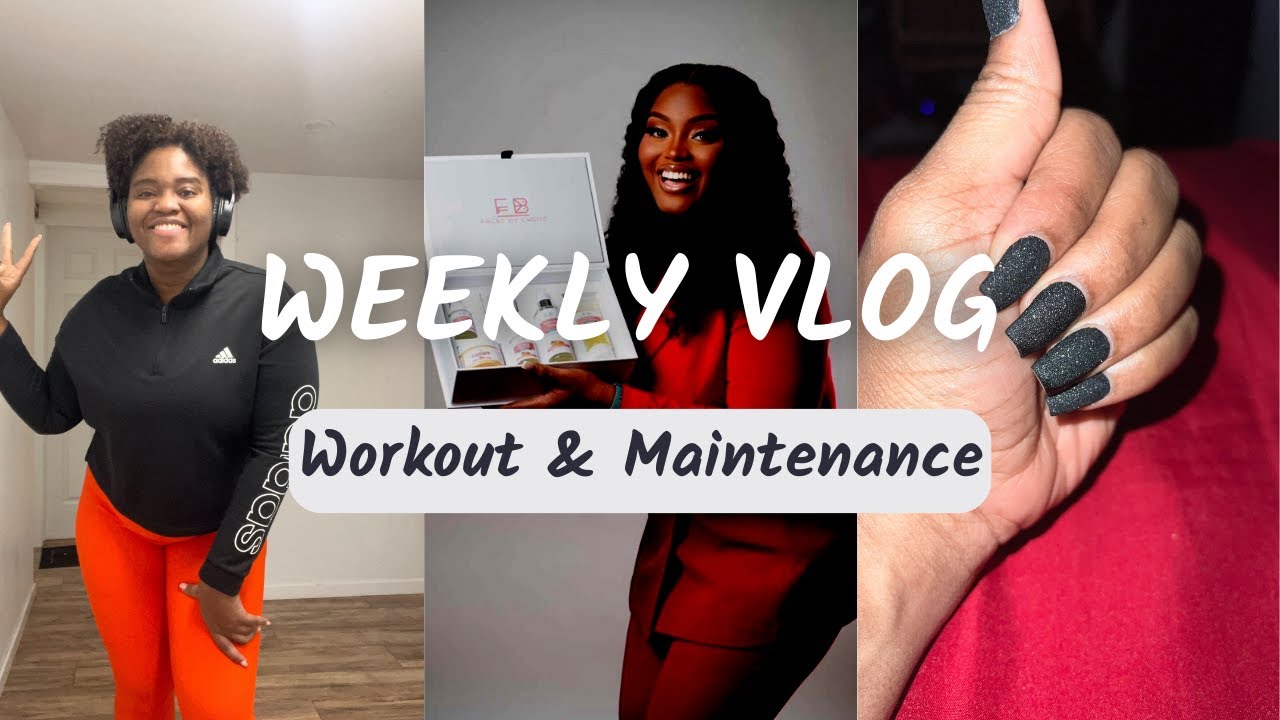 Weekly Vlog 1 - Workout and Maintenance Vlog - YouTube