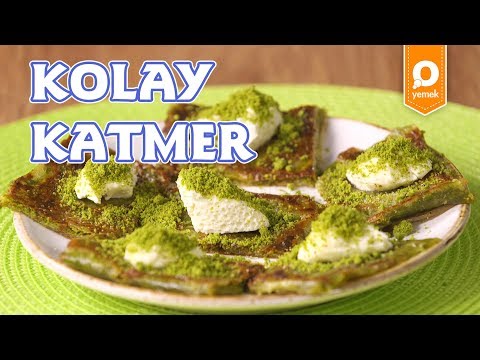 Kolay Katmer Tarifi - Onedio Yemek - Tatlı Tarifleri