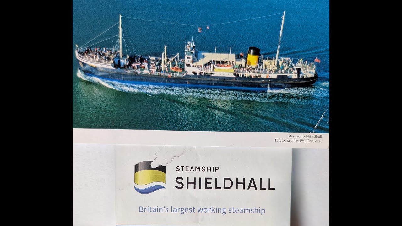 SS Shieldhall cruise to see SailGP race. - YouTube