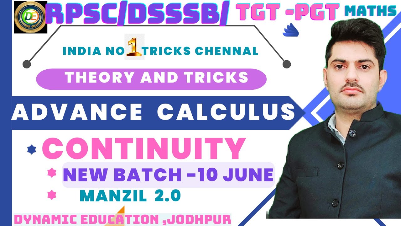 advance calculus - continuity /bsc 2year/ bolzano weistras /cauchy ...