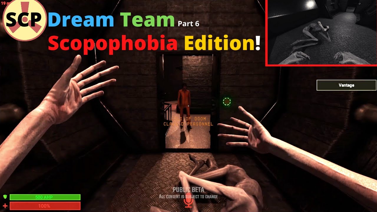 SCP Dream Team Part 6 - Scopophobia Edition!!! (The Return Of The Shy ...