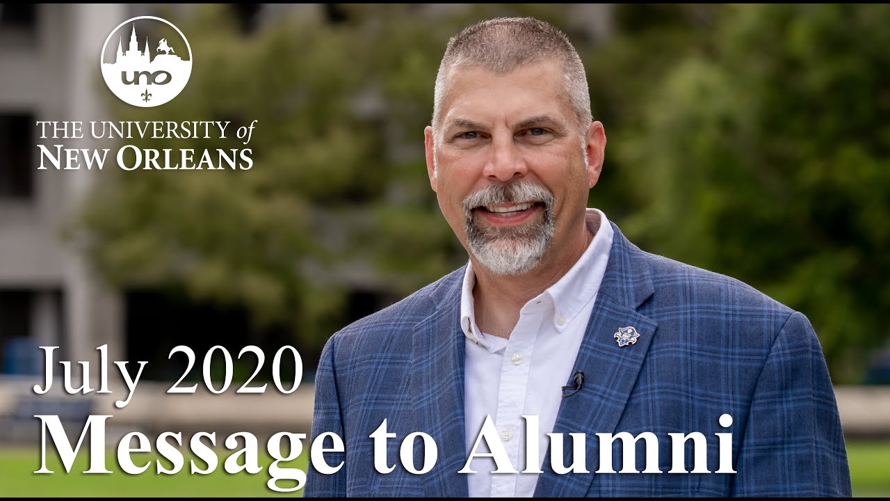 President Alumni Message | July 2020 - YouTube