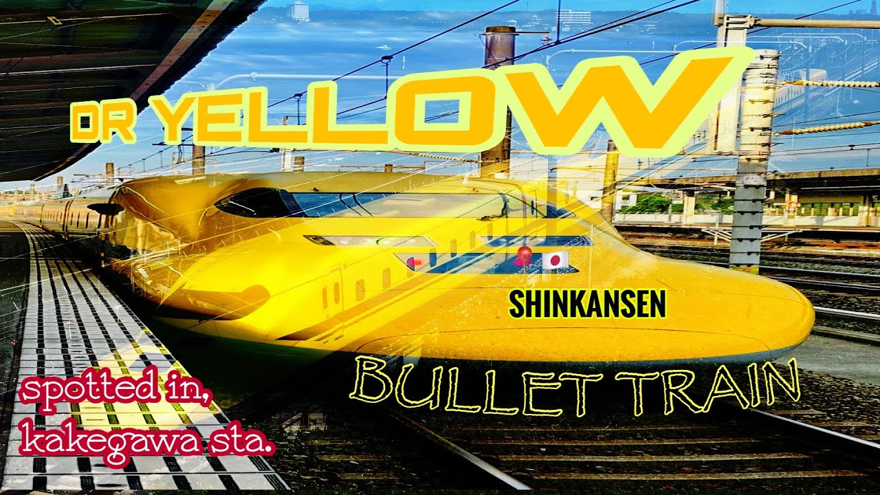 DR.YELLOW ||SHENKANSEN/BULLET TRAIN in japan - YouTube