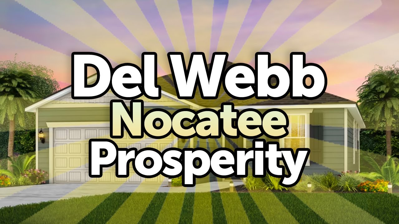 Del Webb Nocatee | Prosperity Floor Plan - YouTube