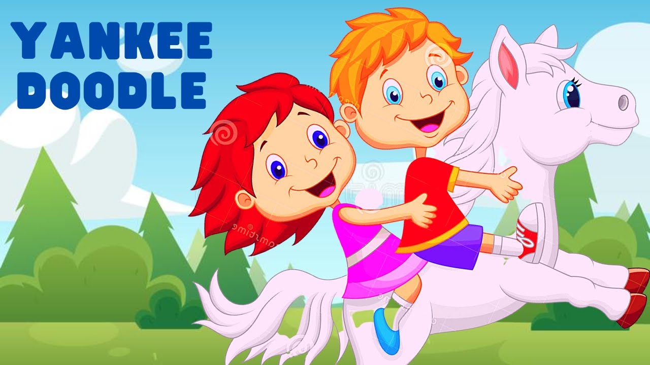 Yankee Doodle Went To Town Song || Action Songs For Kids || 3D ...