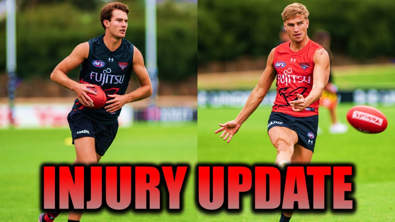 Essendon Injury Update - YouTube