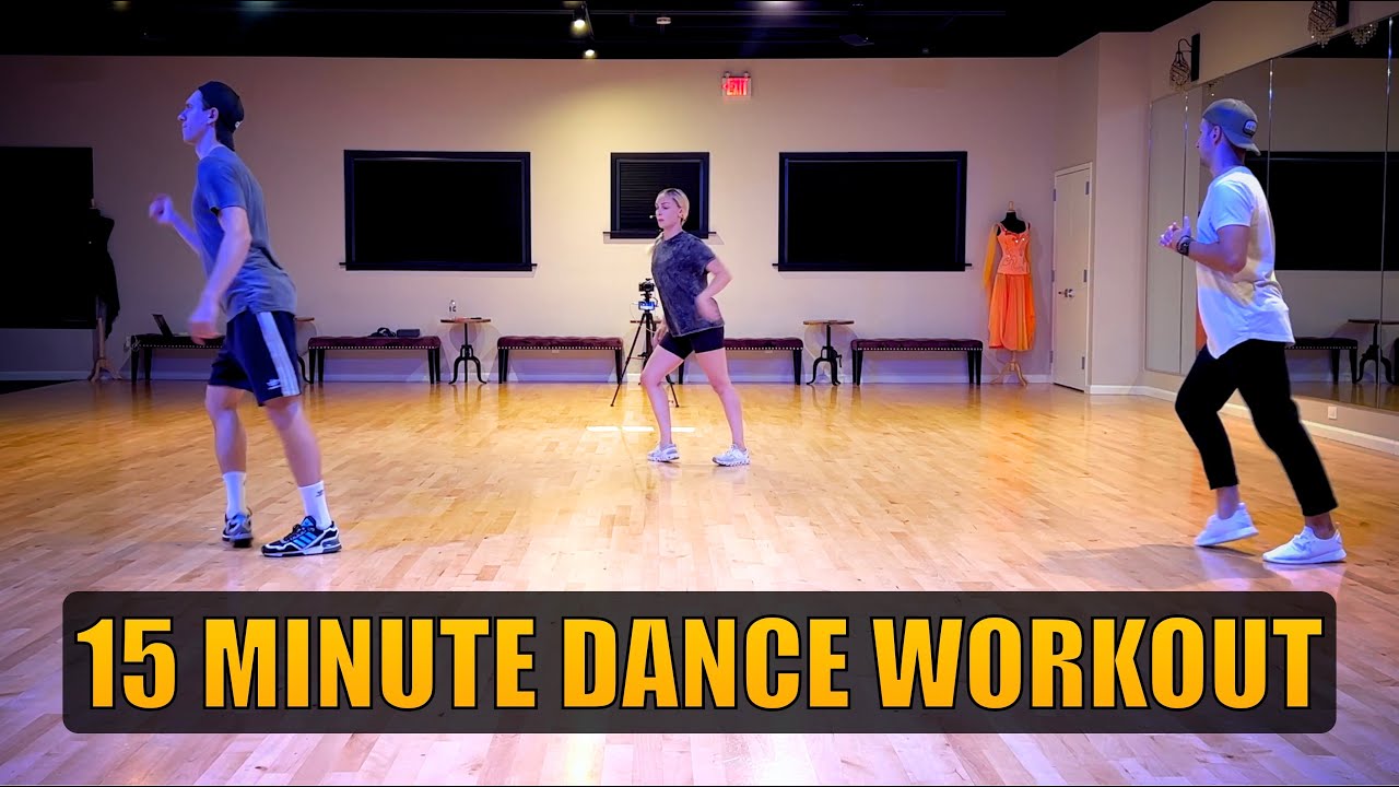 Back View 15 Minute Dance Workout Cumbia Cha Cha Salsa Samba And