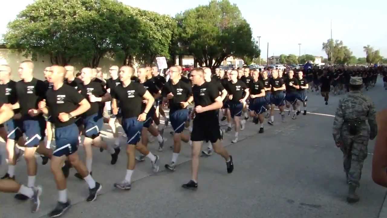Airman's Run 737th Training Group August 2, 2012 1 of 2 - YouTube