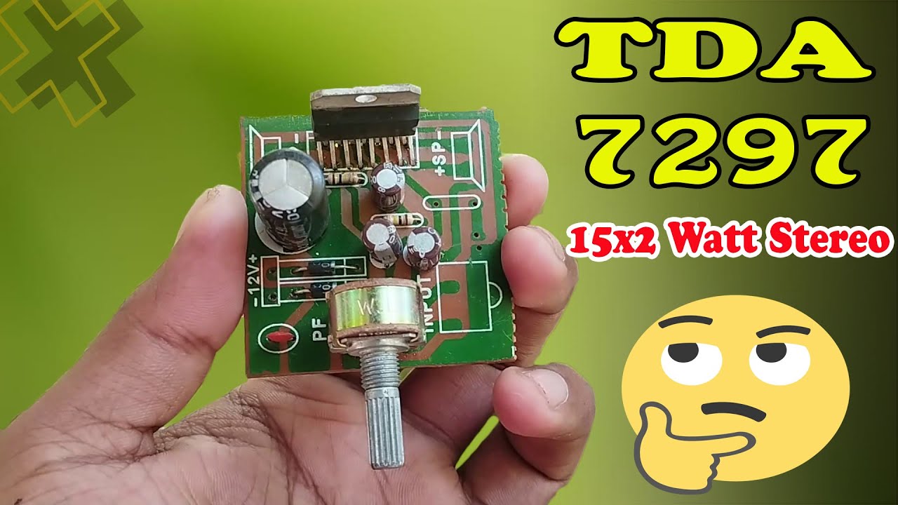 বাংলা এমপ্লিফায়ার হতে সাবধান || TDA 7297 Stereo Amplifier | 15 + 15 ...