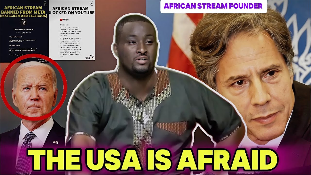 African stream founder responds to the US government over the ban on ...