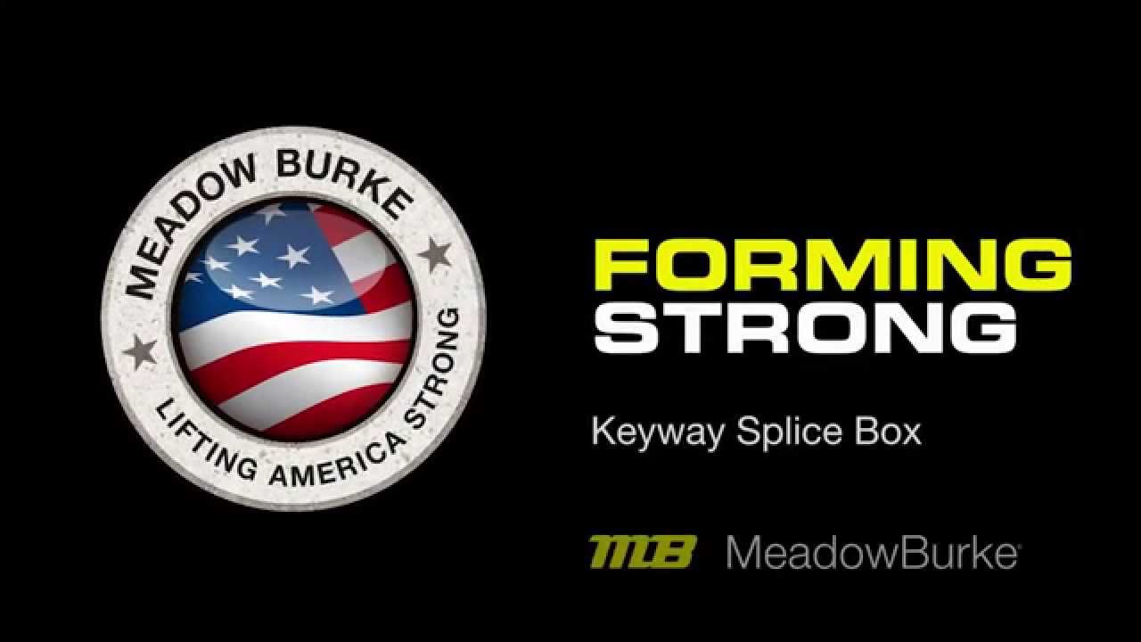 MB Keyway Splice Box - YouTube