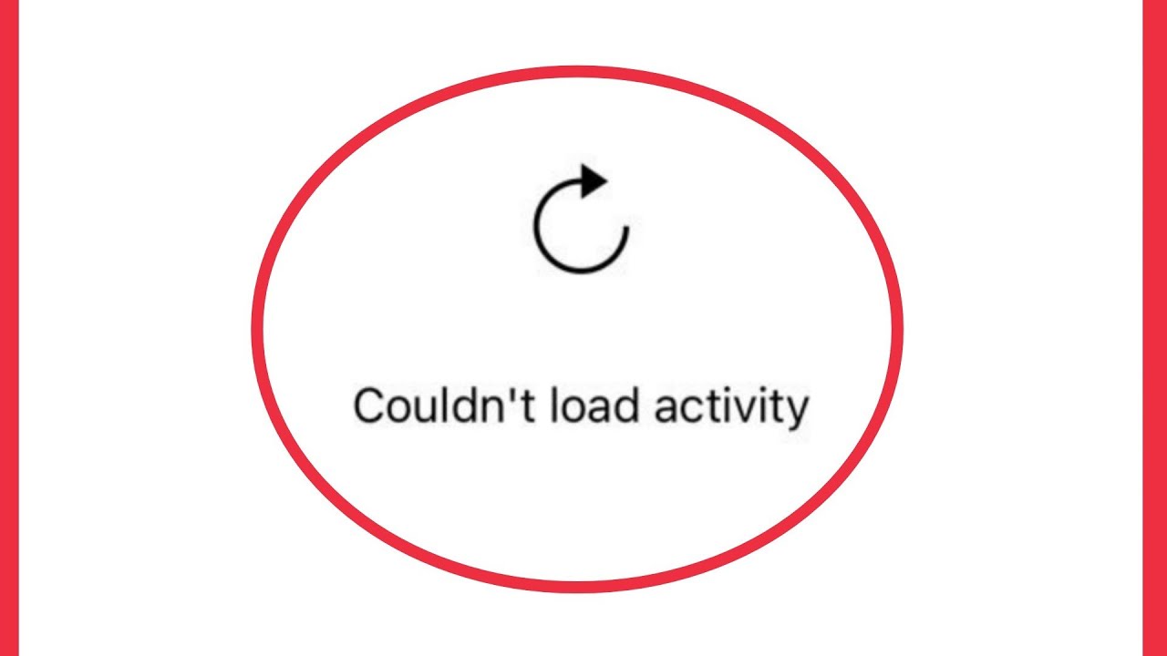 Fix Couldn't load activity problem solve in Instagram on iPhone iOS ...