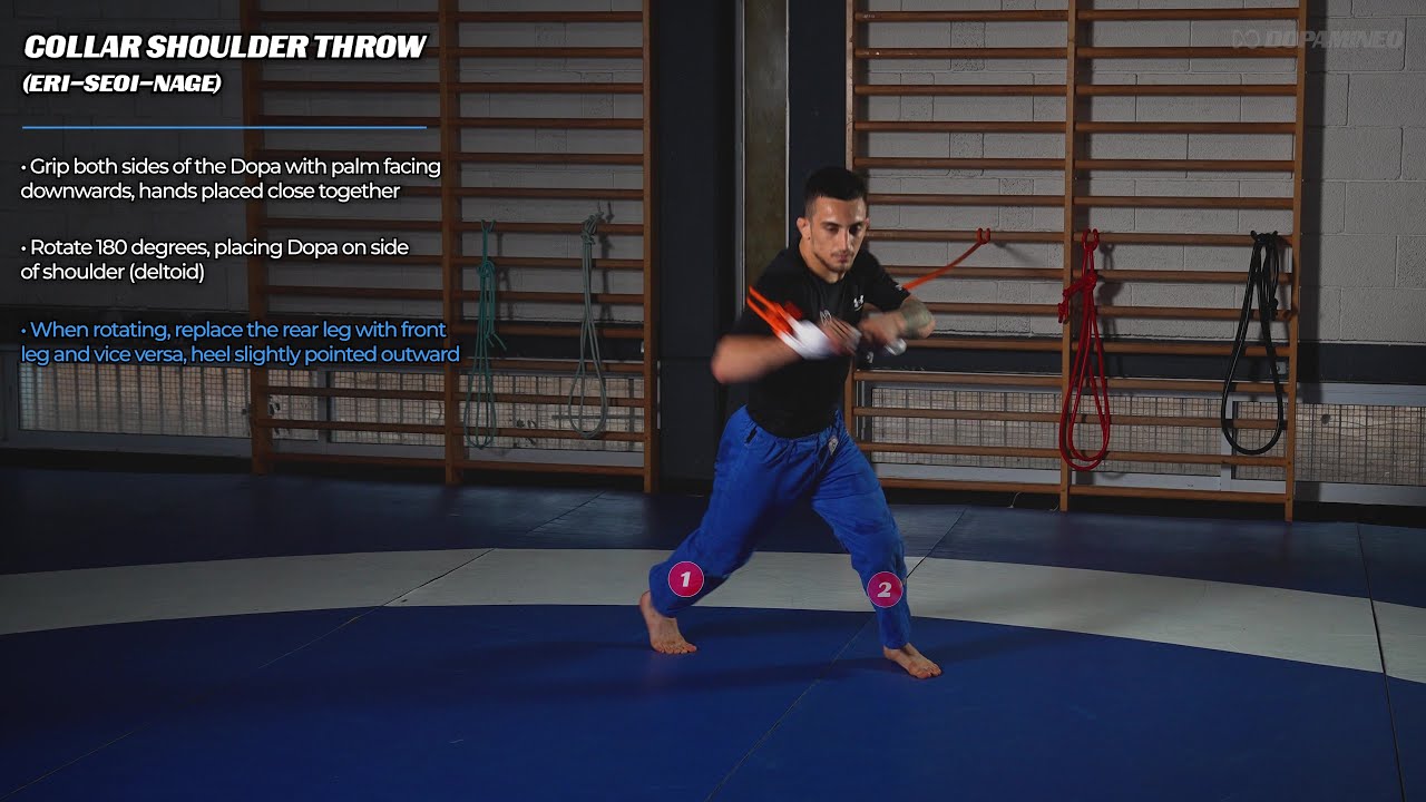 Eri Seoi Nage (Collar Shoulder Throw) — Technique Tutorial Video using ...