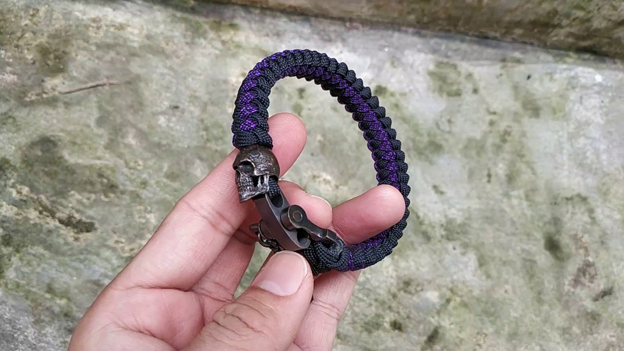 The Perfect Skull Brass Black in Zipper Sinnet Knot. - YouTube