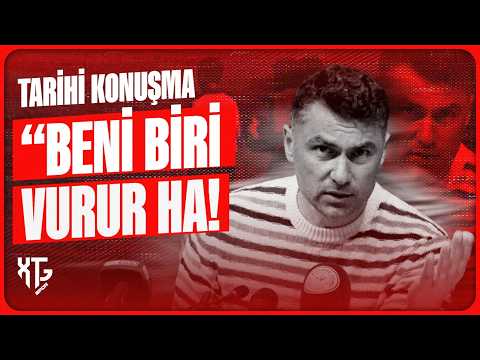 Burak Yılmaz'dan tarihi konuşma! İşte böyle istifa etti!